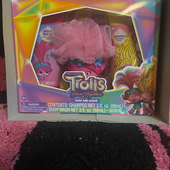 Trolls | Toys | Trolls Soap And Scrub Set Pink And Blue | Poshmark